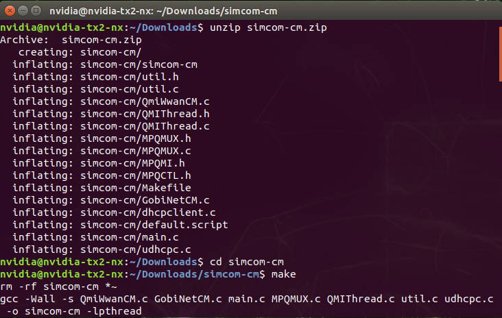 How to Use Simcom SIM7600G-H Module with DSBOX-TX2NX?